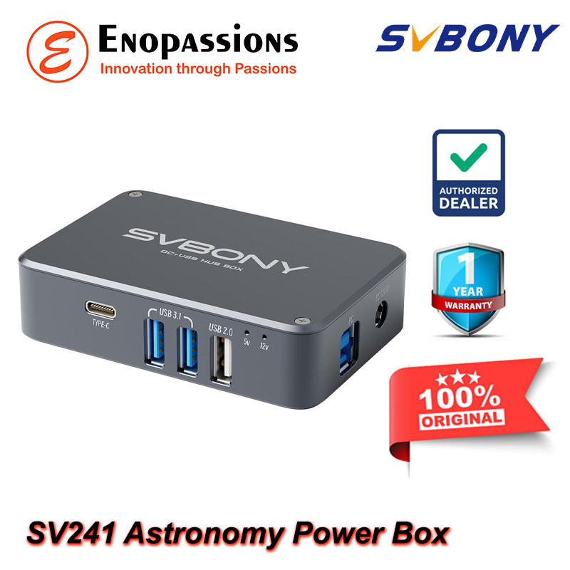 Jual Svbony SV241 Astronomy Power Box DC 12V, 5V, USB 3.1, USB 2.0, USB ...