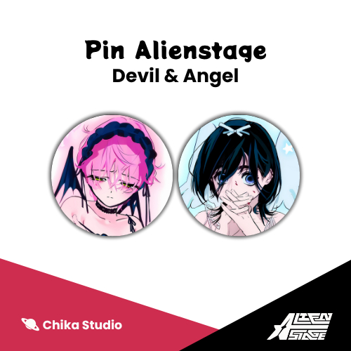 Jual [Alien Stage Fan Merchandise] Pin Button Peniti Alien Stage ...