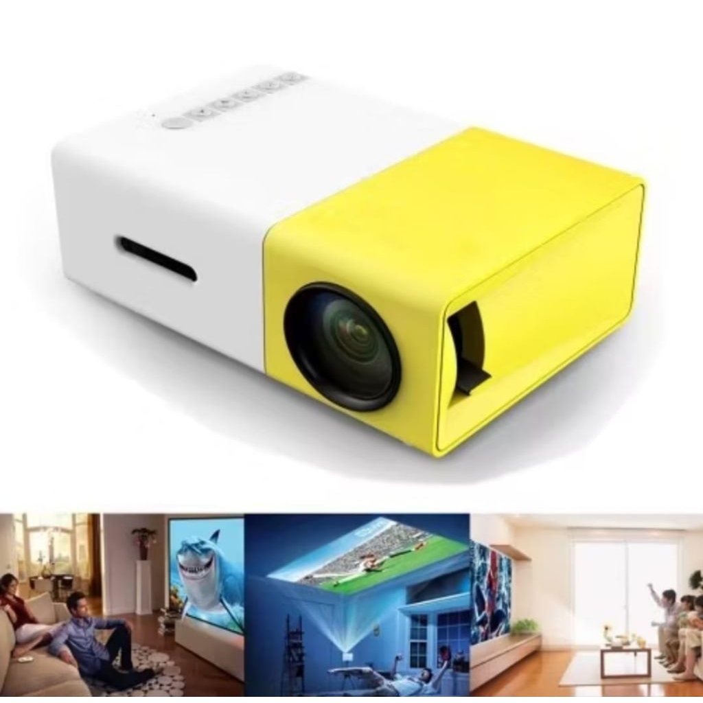 Jual Mini Proyektor LED Infocus layar tembok tampilan dinding | Shopee ...