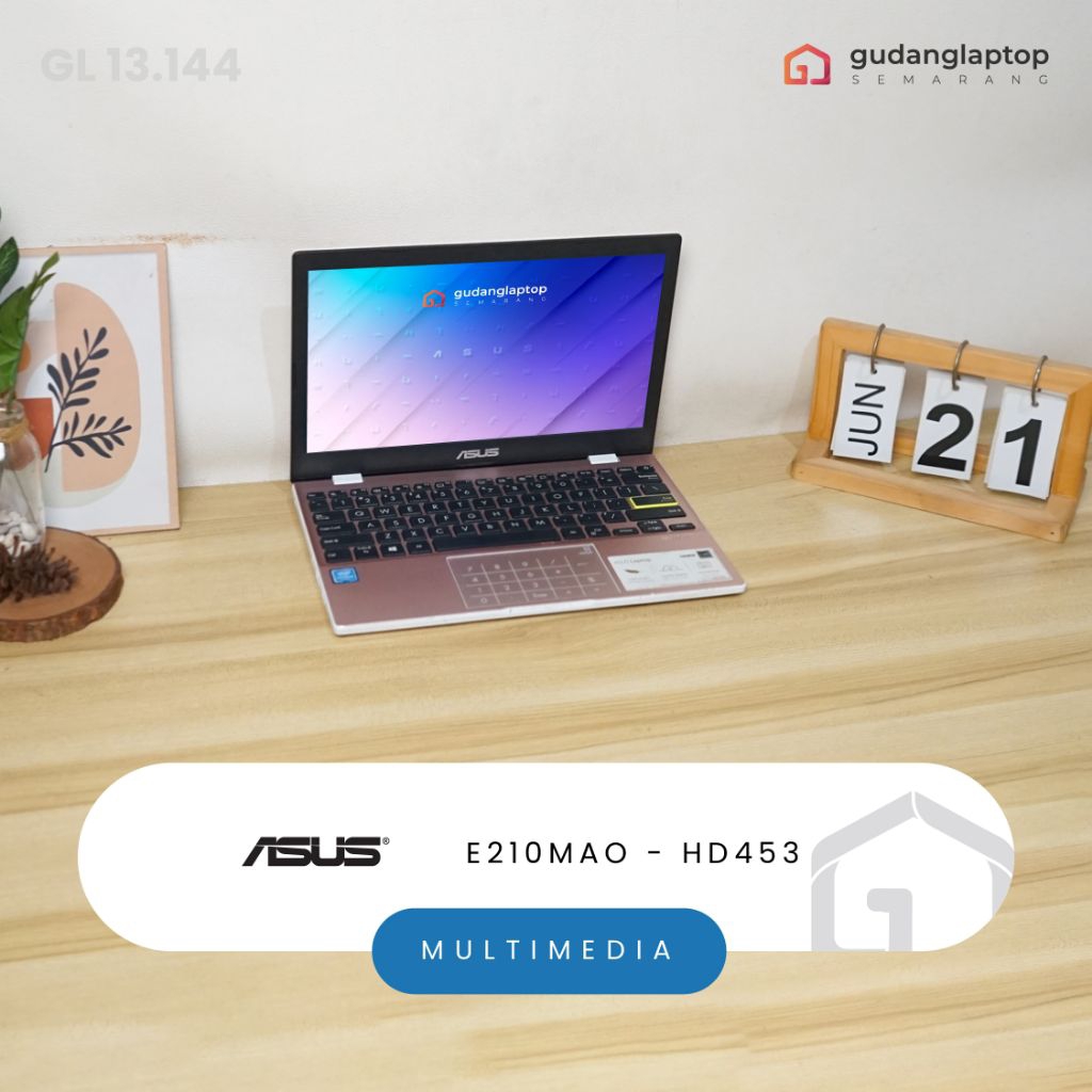 Jual ASUS E210MAO - HD453 INTEL N4020 4/512 UHD Graphics 11,6 inch HD ...