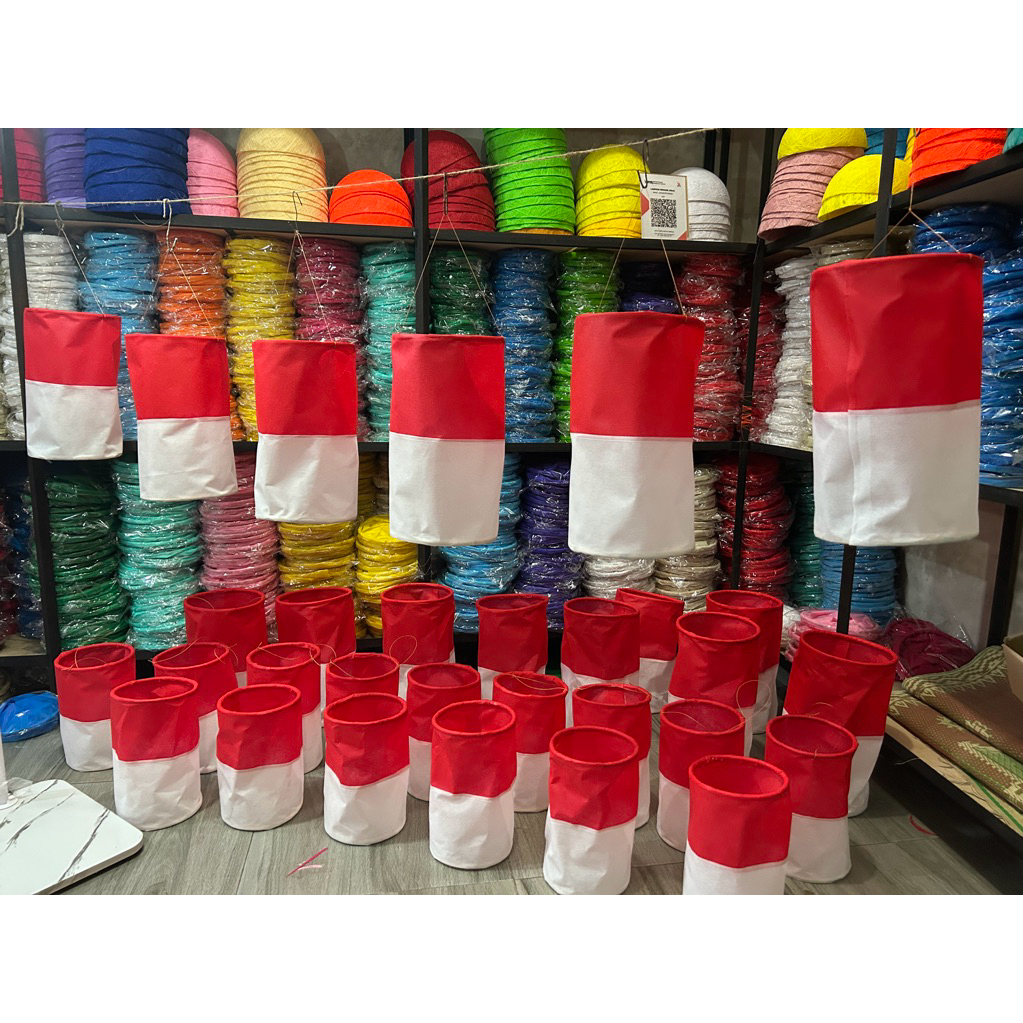 Jual lampion 17agustus outdoor murah/ lentera merah putih / bendera ...