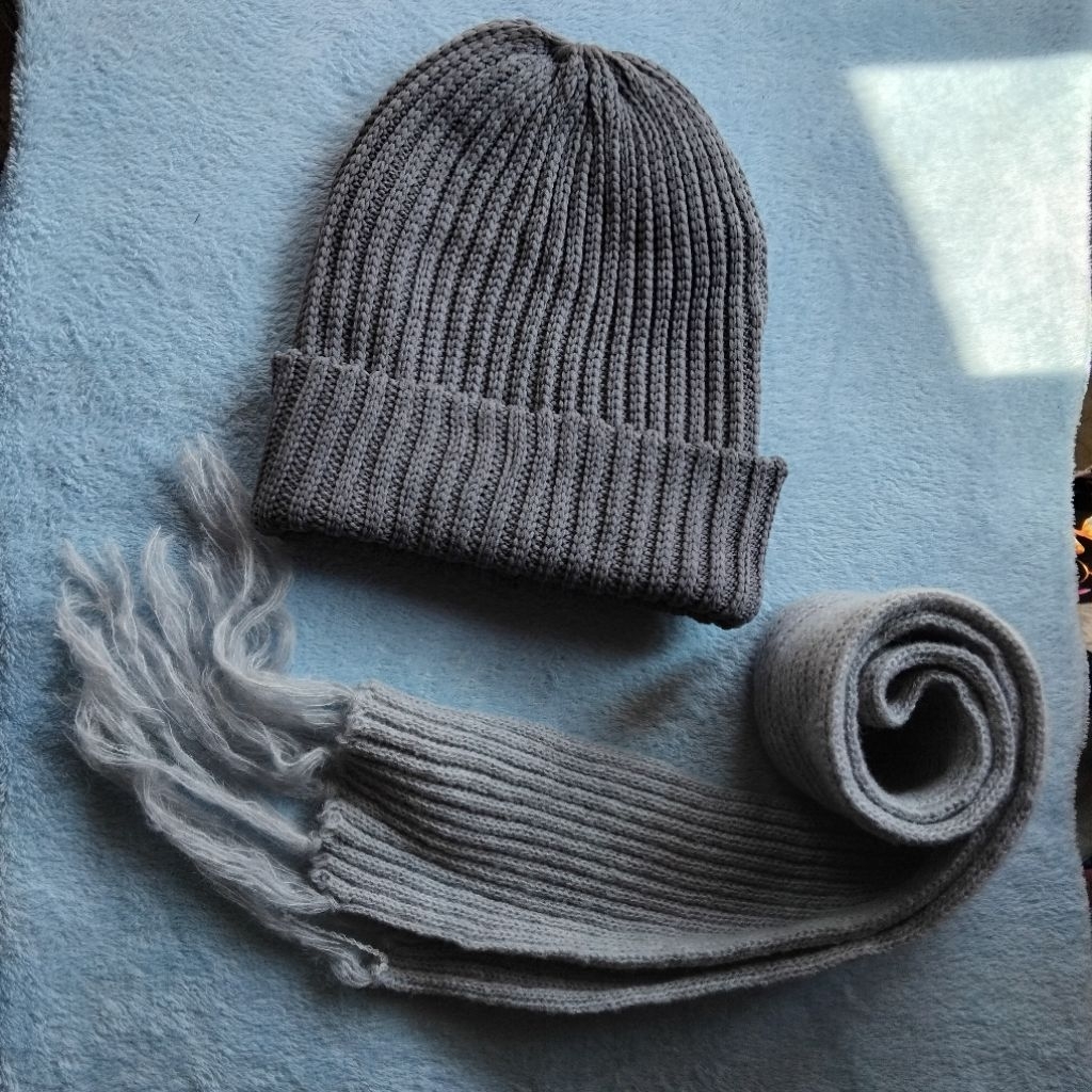 Jual Set Kupluk Rajut dan Syal yang Nyaman dan Stylish | Shopee Indonesia