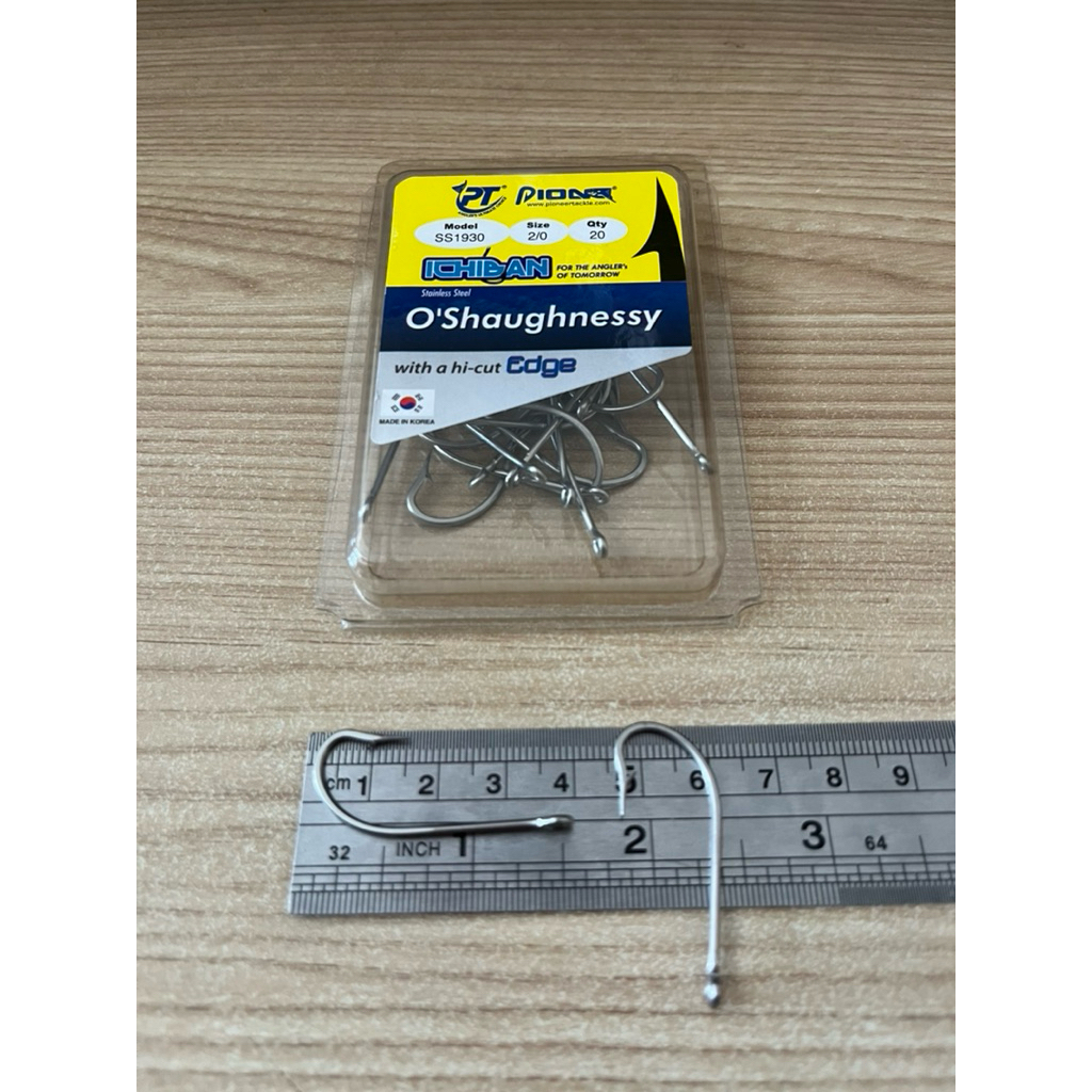Jual MATA KAIL PANCING PIONEER ICHIBAN O'SHAUGHNESSY 2/0 SS-1930 ...
