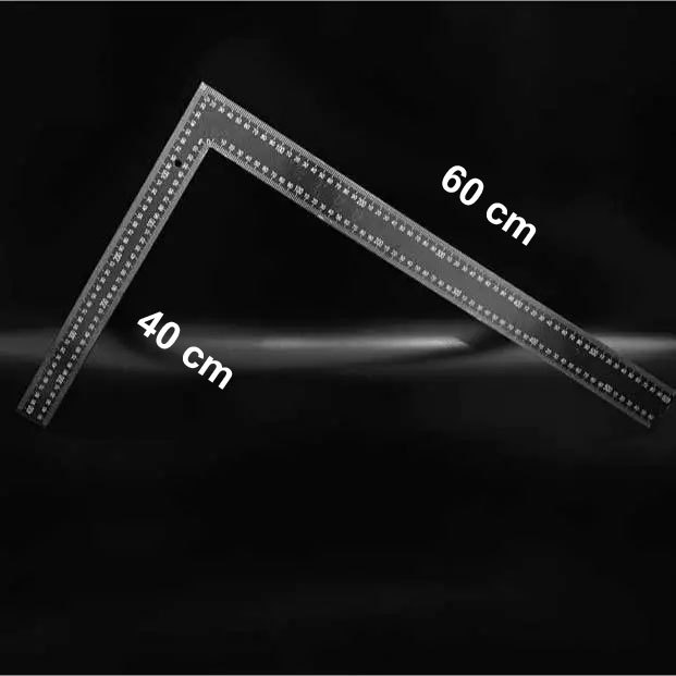 Jual Penggaris Siku Besar 60 x 40 Plat Besi Cocok Buat Tukang Kayu ...