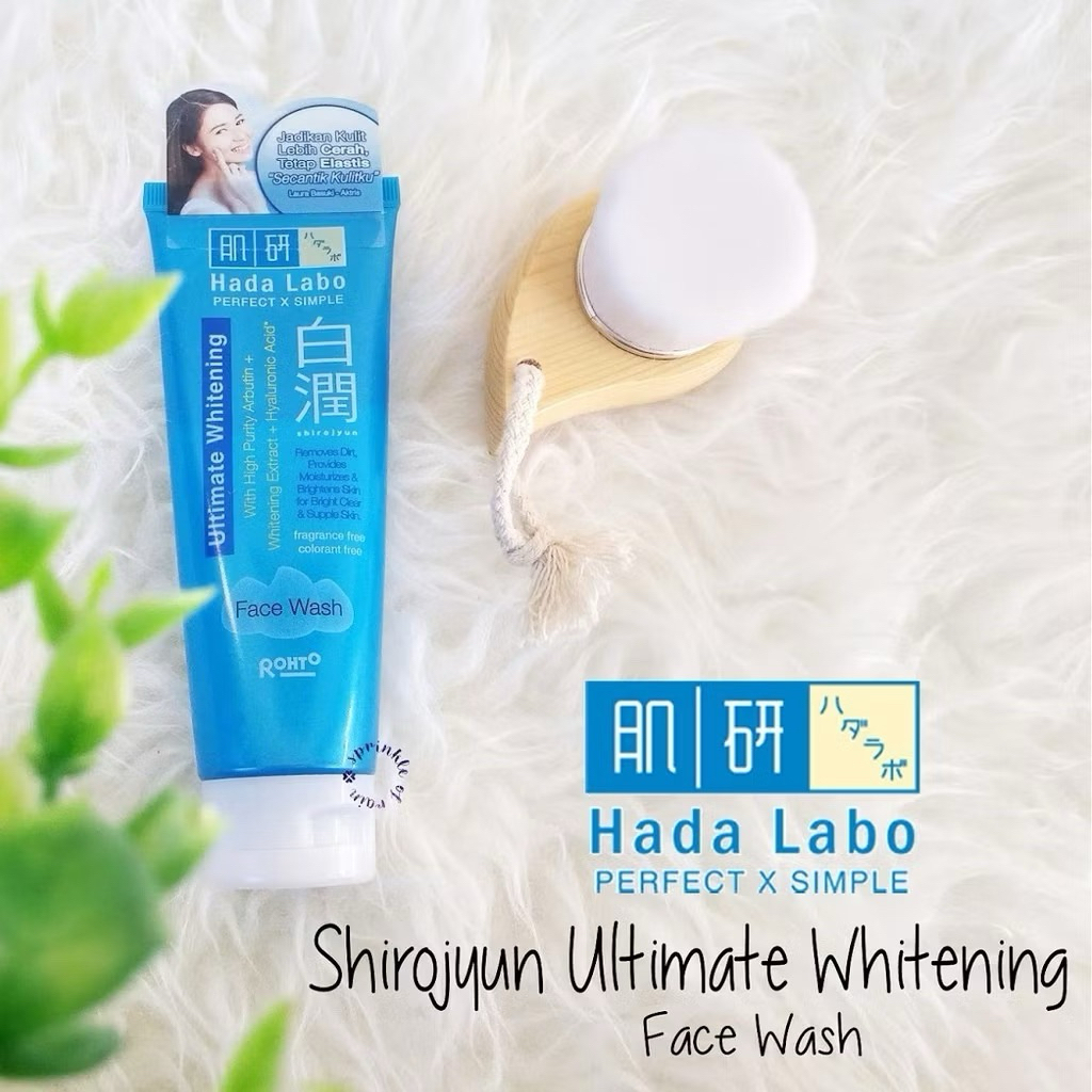 Jual Hadalabo Hado Labo Shirojyun Brightening Whitening Face Wash 100 ...