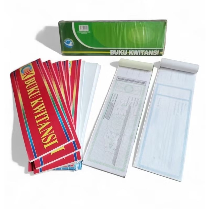 Jual kwitansi besar 1 rangkap, 50 lembar, murah merk rendom 1pack/12 ...