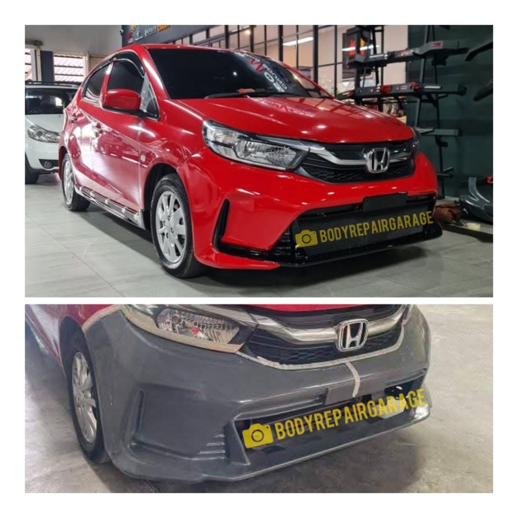 Jual bodykit front bumper brio type r 2024 2025 | plastik abs | Shopee ...