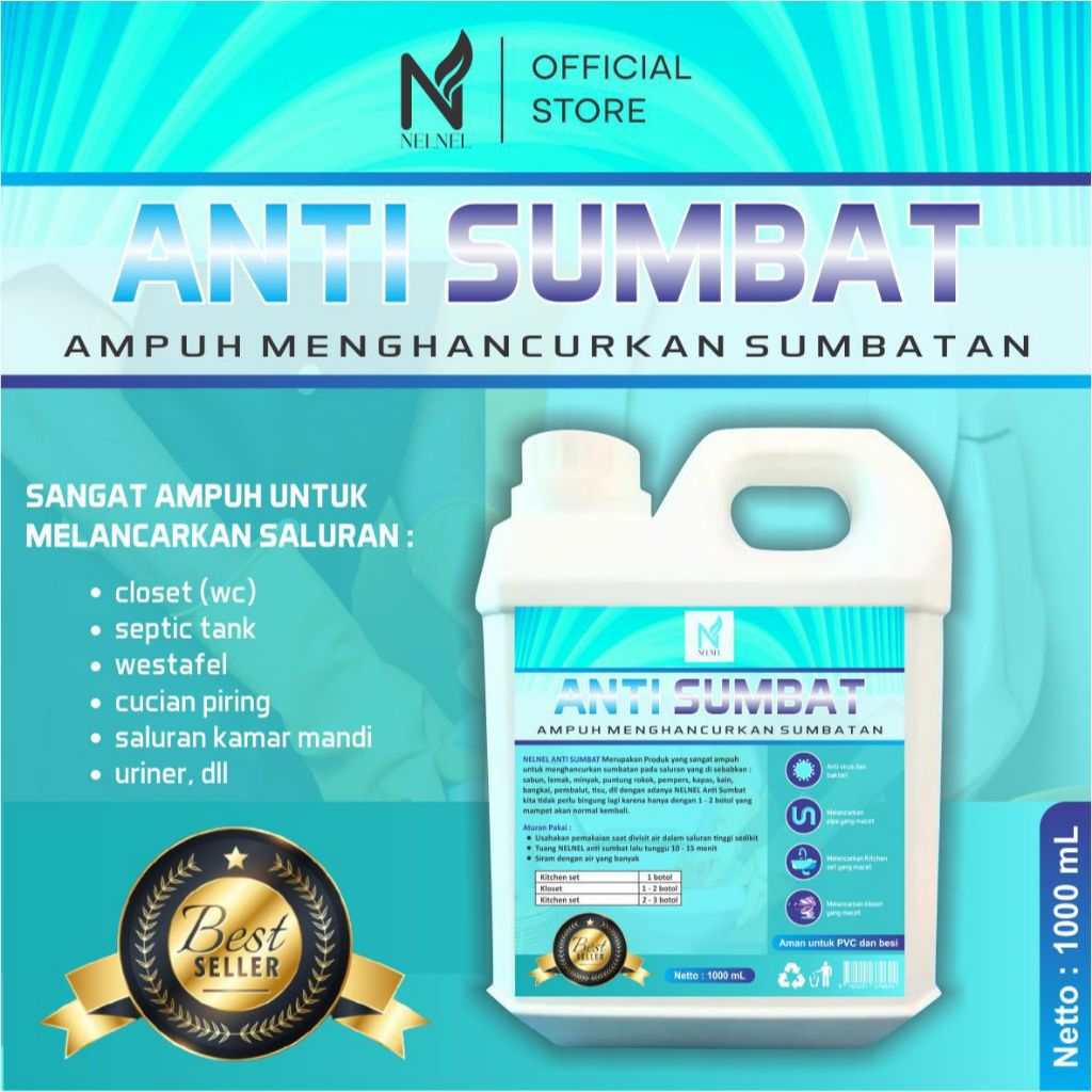 Jual Anti Sumbat Saluran Air Pipa Mampet WC Wastafel tempat cuci Piring ...