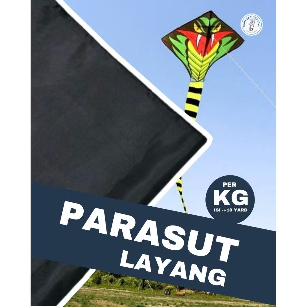Jual KAIN PARASUT LAYANG KAIN UNTUK LAYANGAN LAYANG BESAR KAIN PARASUT ...
