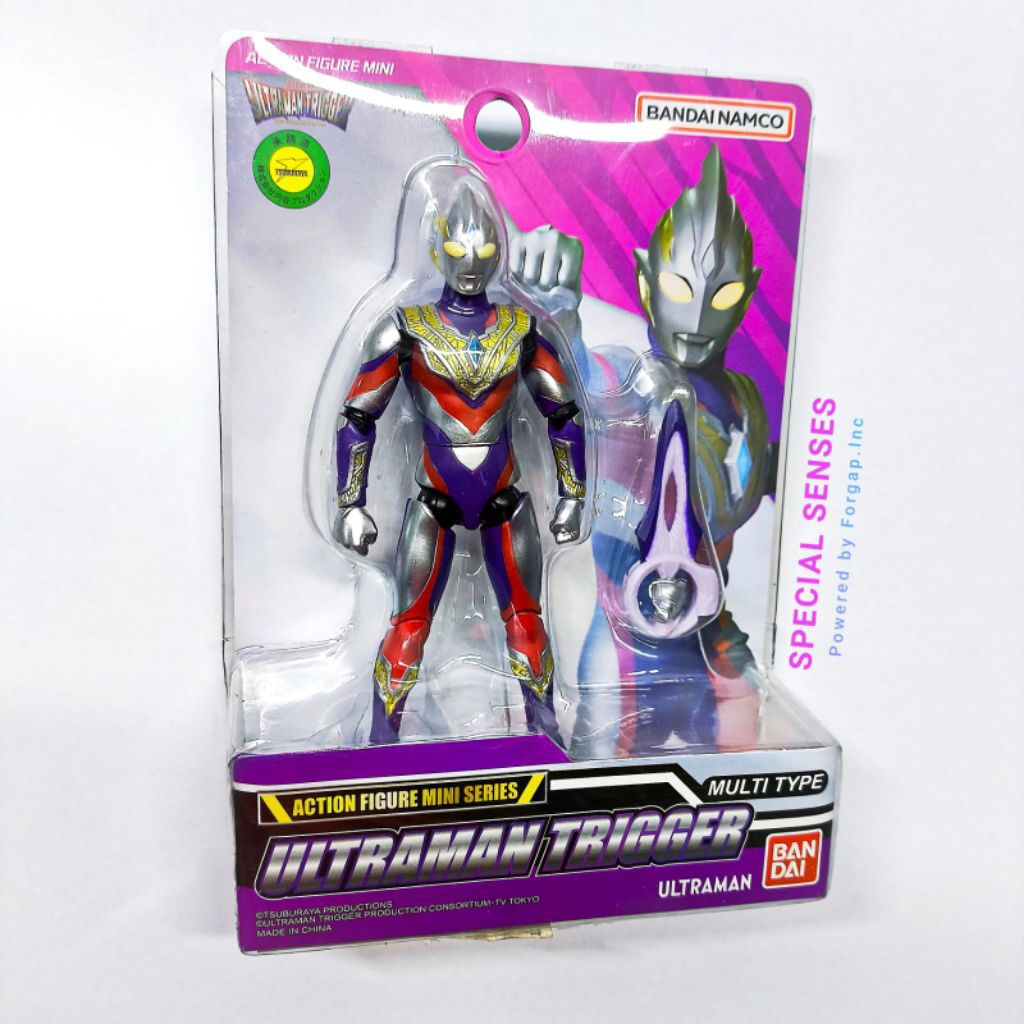 Jual Bandai Namco Action Figure Mini Series Ultraman Trigger | Shopee ...