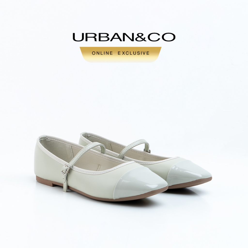 Jual URBAN&CO Maynette Basic Flatshoes Mary Jane Sepatu Ballet Korea ...