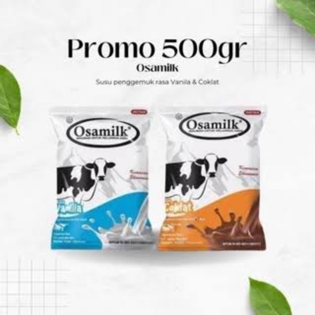 Jual Osamilk susu sapi penggemuk badan penambah nafsu makan isi 500g ...