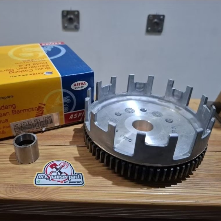 Jual MANGKOK KOPLING/RUMAH KAMPAS KOPLING ASSY GIGI GENDENG HONDA ASTREA GRAND PRIMA SUPRA X ...