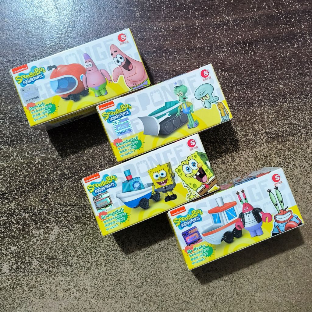 Jual Mainan Figur Spongebob Collectibles Original Nickelodeon | Shopee ...