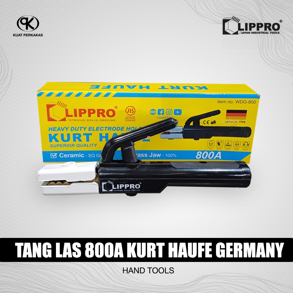 Jual Tang las 800 ampere merk LIPPRO kurt haufe Germany / Welding ...