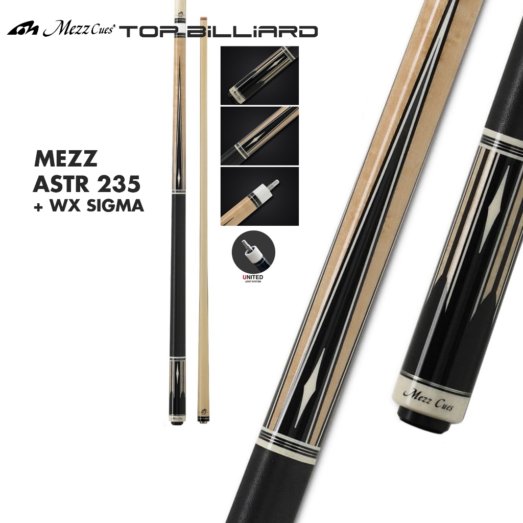 Jual Stik Mezz ASTR + WX Sigma Cue Billiard Play Excotic Wood | Shopee ...