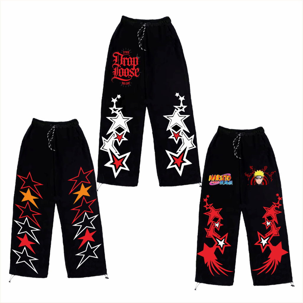 Jual Celana Skena Anak Baggy Unisex Usia 4-13 Tahun Sablon DTF Premium ...