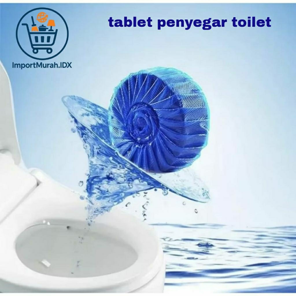 Jual Tablet Toilet Biru Pembersih Penyegar Pewangi Toilet WC Kloset ...