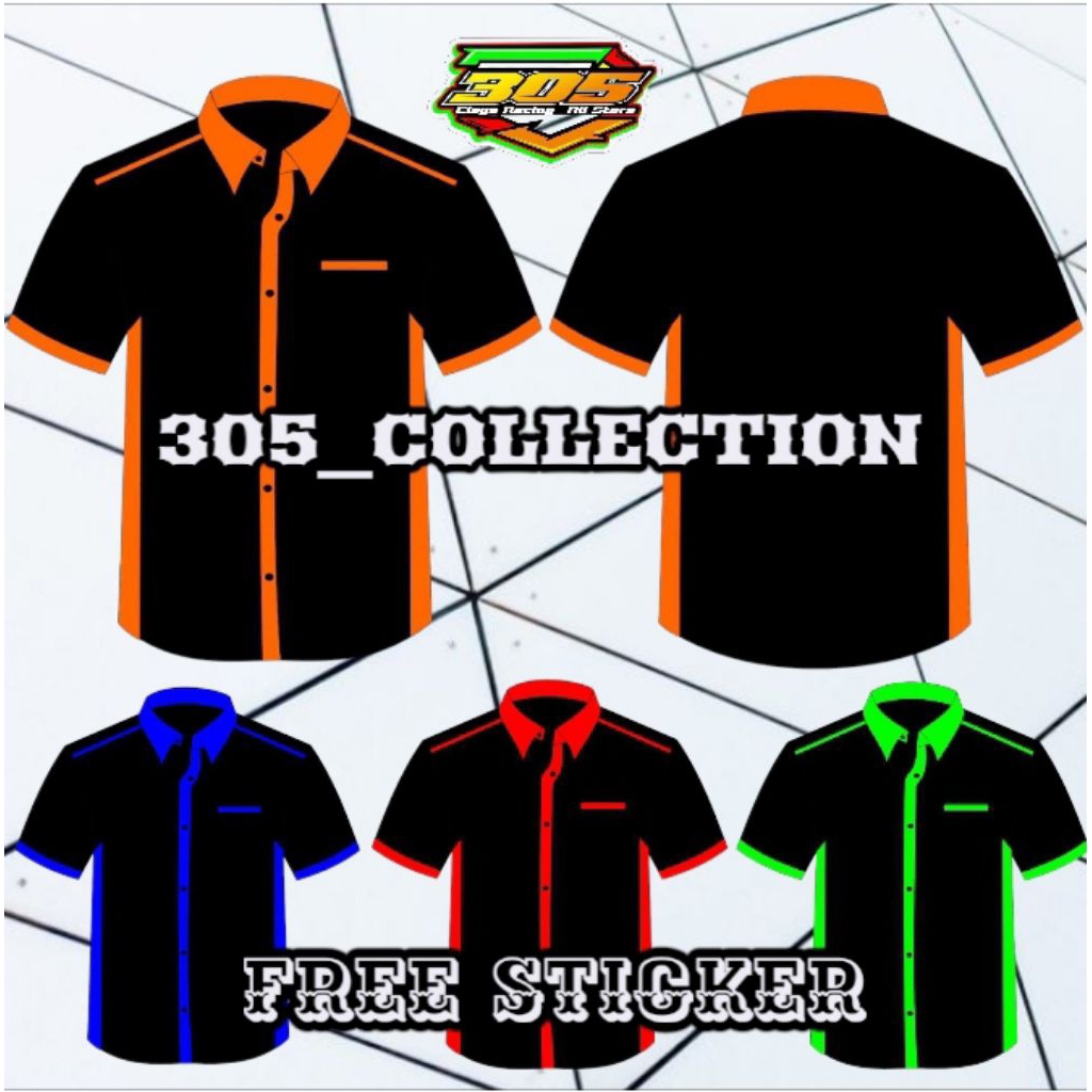 Jual kemeja seragam RM kerja komunitas toko kantor lapangan karang ...