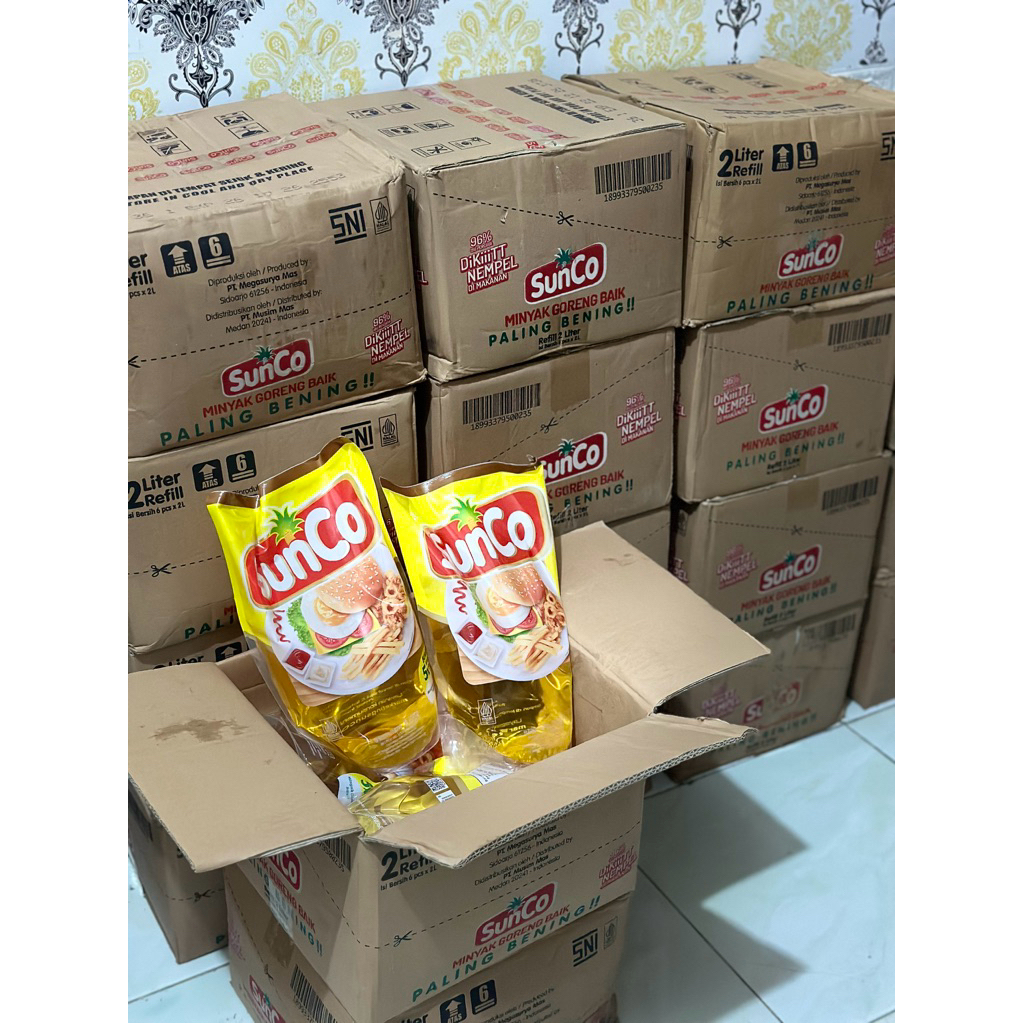 Jual MINYAK GORENG SUNCO 1 KARTON ISI 6pcs | Shopee Indonesia