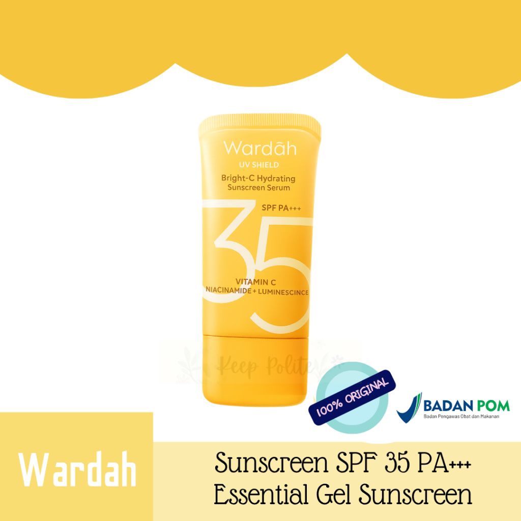 Jual Sunscreen WARDAH UV Shield SPF 35 PA+++ / WARDAH UV Shield ...