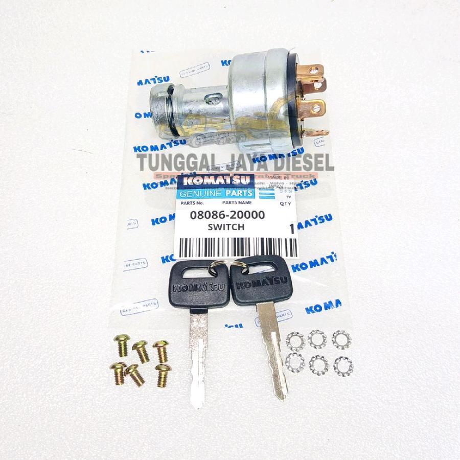 Jual Kunci Kontak Switch Ignition Key Komatsu PC200-6 PC200-7 PC200-8 ...