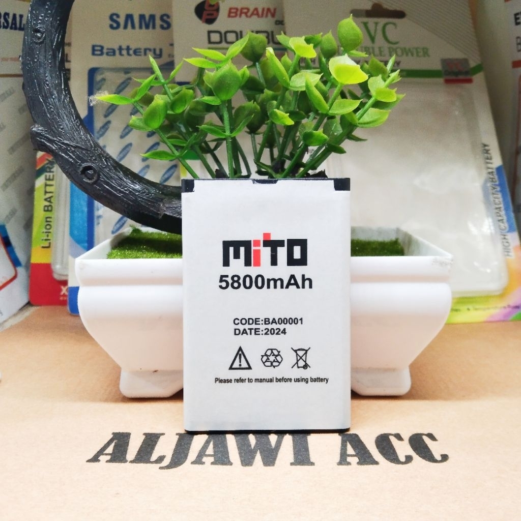 Jual Baterai batre battery Mito 220 / Mito 122Q BA-00001 Original ...