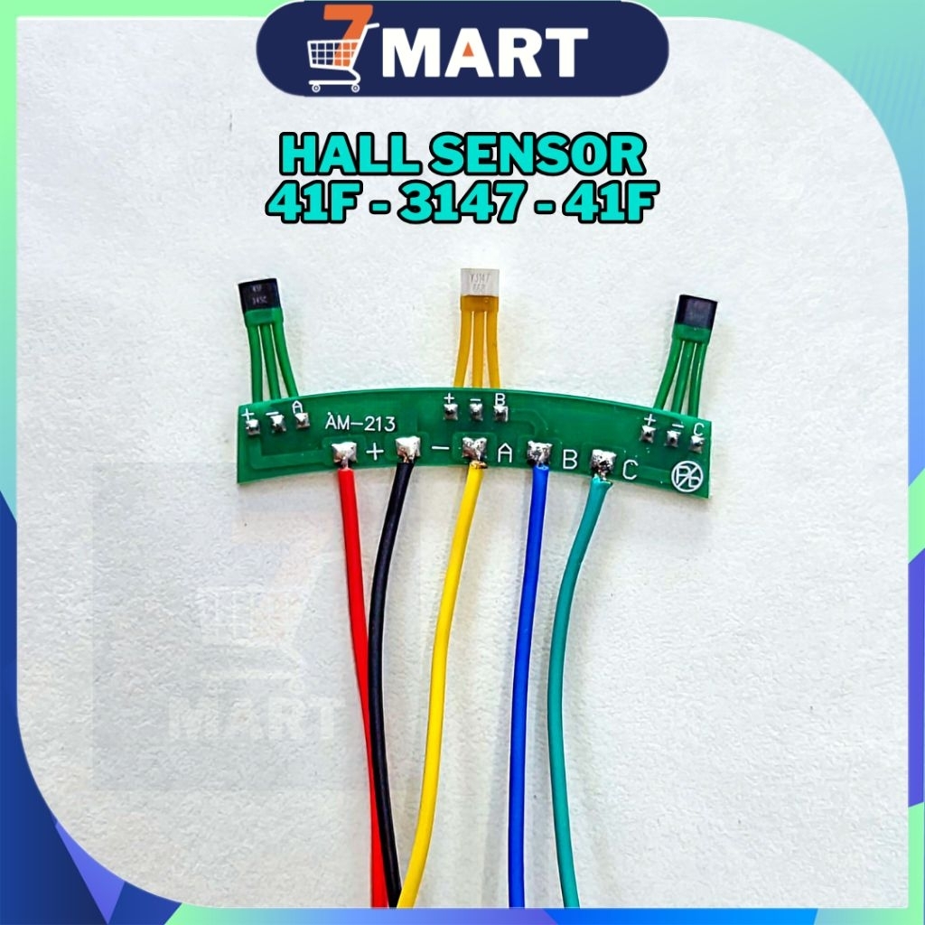 Jual Modul Hall Sensor Dinamo Motor BLDC Sepeda Listrik Motor Listrik 41F 3147 PCB 213 Sudut ...