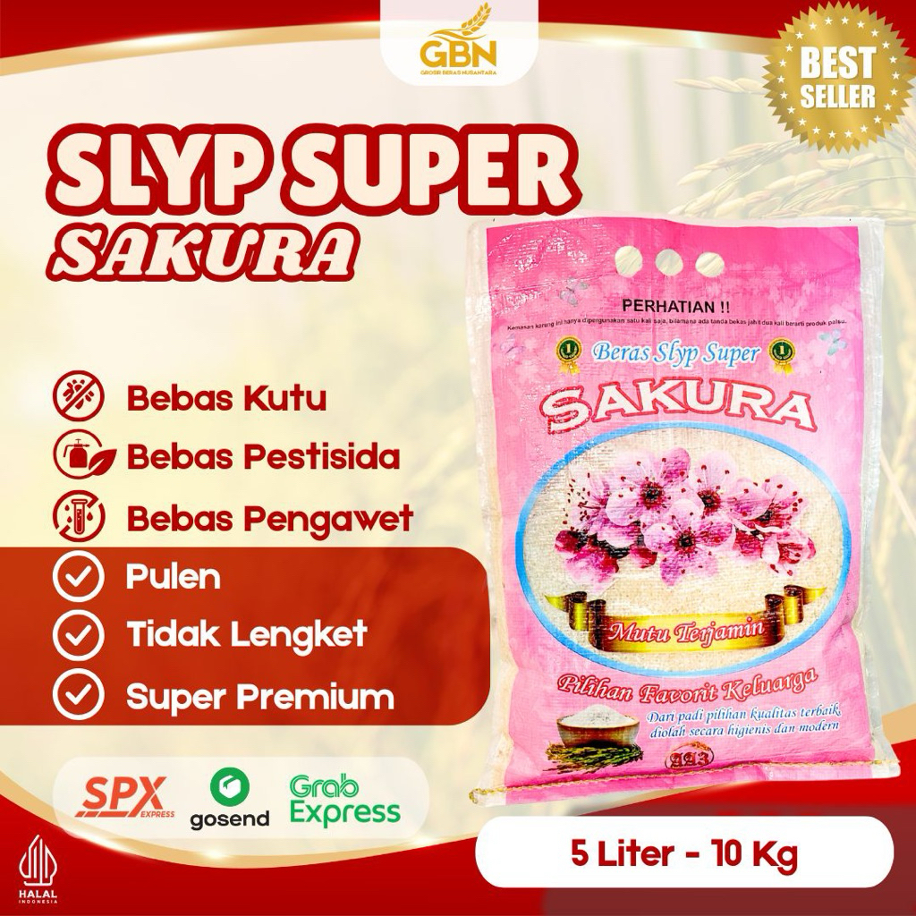 Jual BERAS SAKURA PUTIH BERSIH | Shopee Indonesia