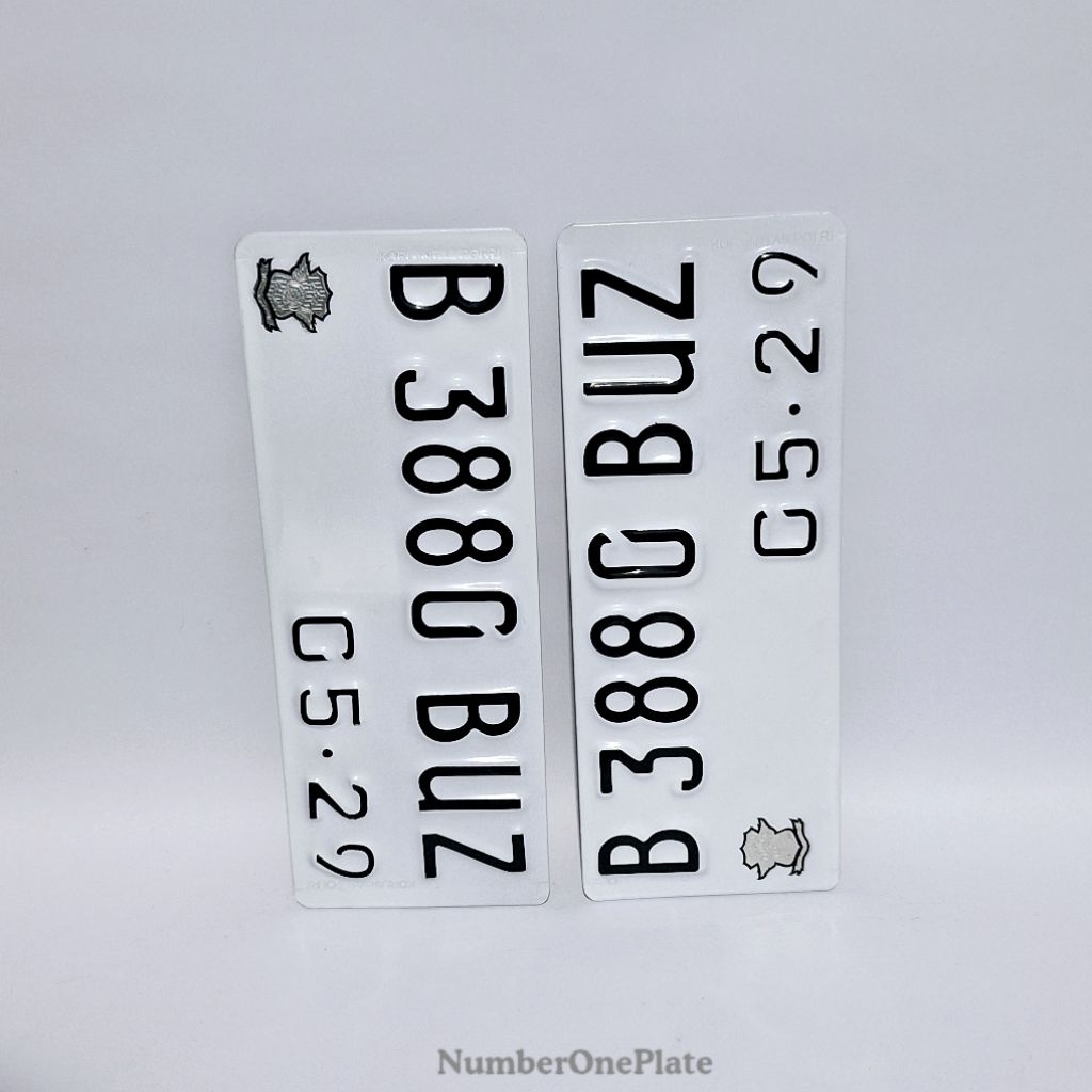 Jual PLAT BAUT TANAM MOTOR | Plat Standar | Plat Custom | Plat Variasi ...