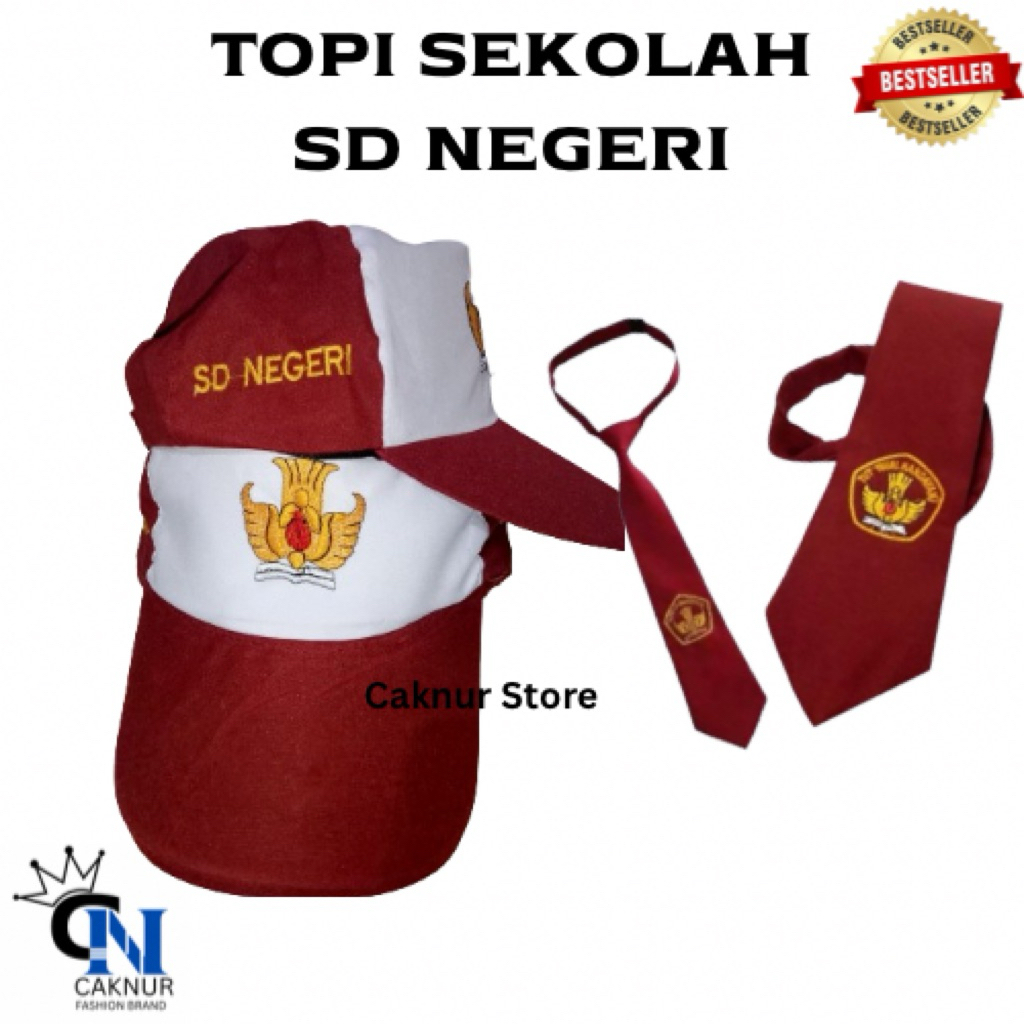 Jual TOPI SEKOLAH SD NEGERI | TOPI SEKOLAH ANAK SD | TOPI SEKOLAH MERAH ...