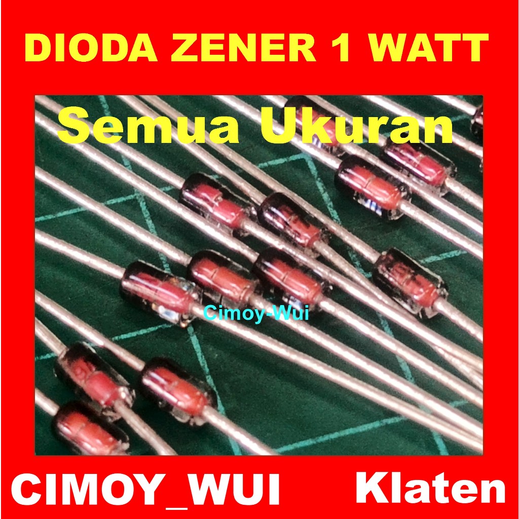 Jual DIODA ZENER SEMUA UKURAN ZENER PEMBATAS TEGANGAN | Shopee Indonesia