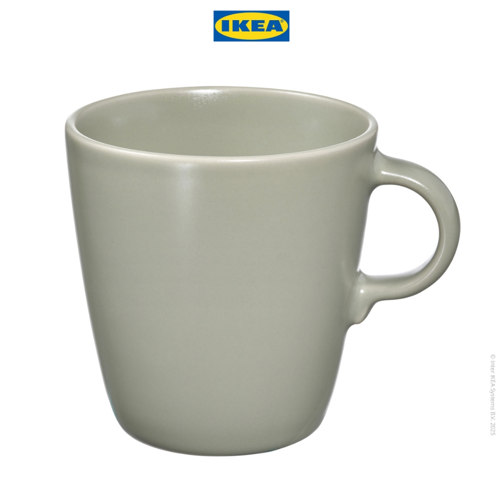 Jual IKEA FARGKLAR Gelas Mug Coffee Minimalis 370ml - Hijau | Shopee ...
