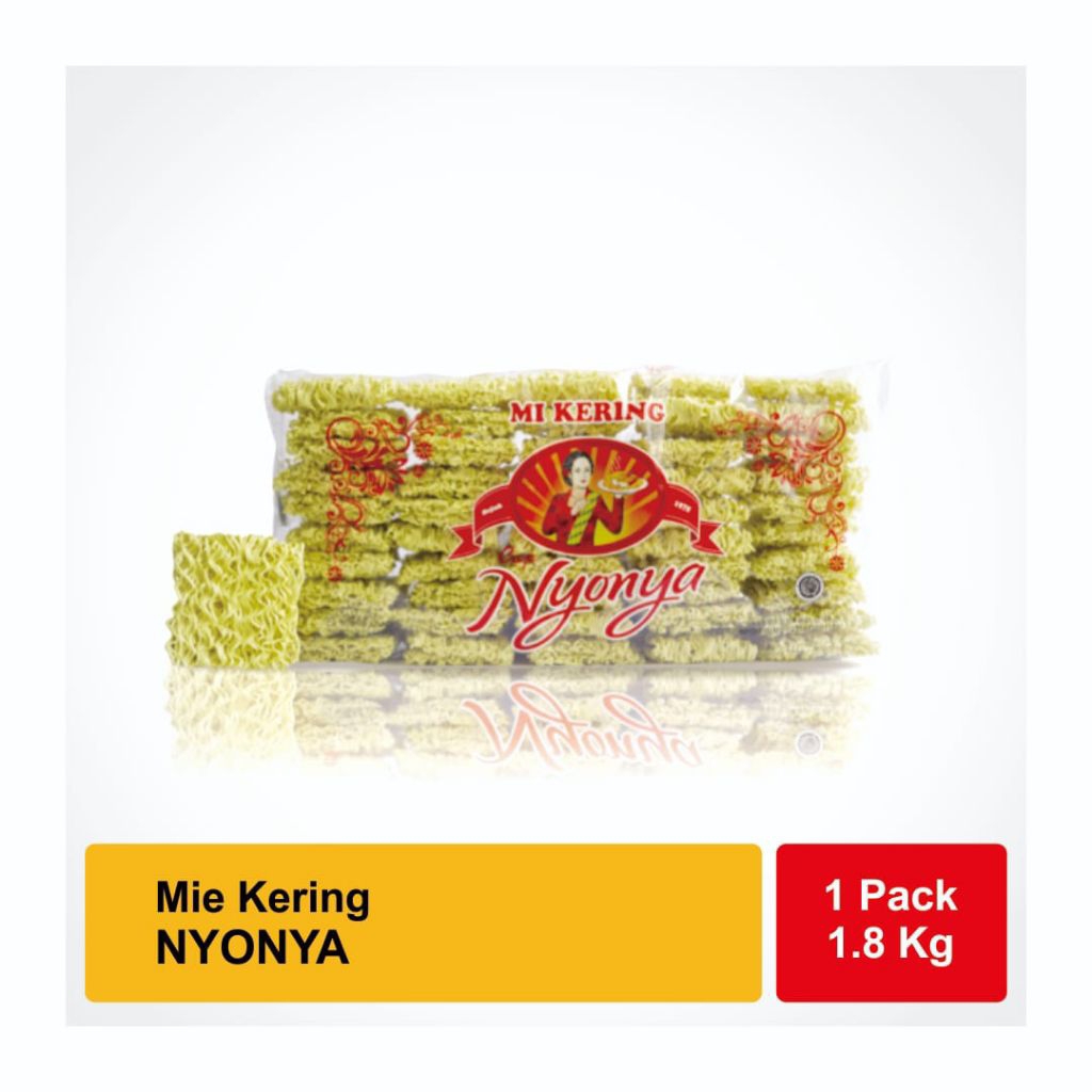 Jual Mie kering cap Nyonya isi 50 keping – Berat 1800 gram | Shopee ...
