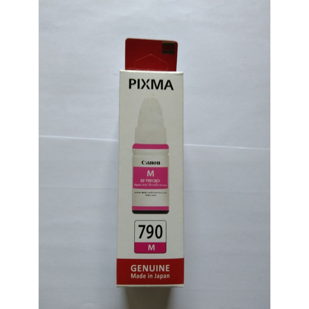 Jual TINTA PRINTER CANON PIXMA GI 790 MAGENTA (MERAH) | Shopee Indonesia