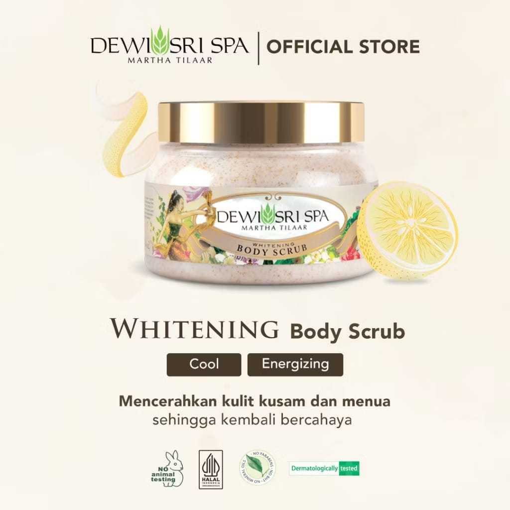 Jual Dewi Sri Spa Whitening Body Premium Scrub | Shopee Indonesia