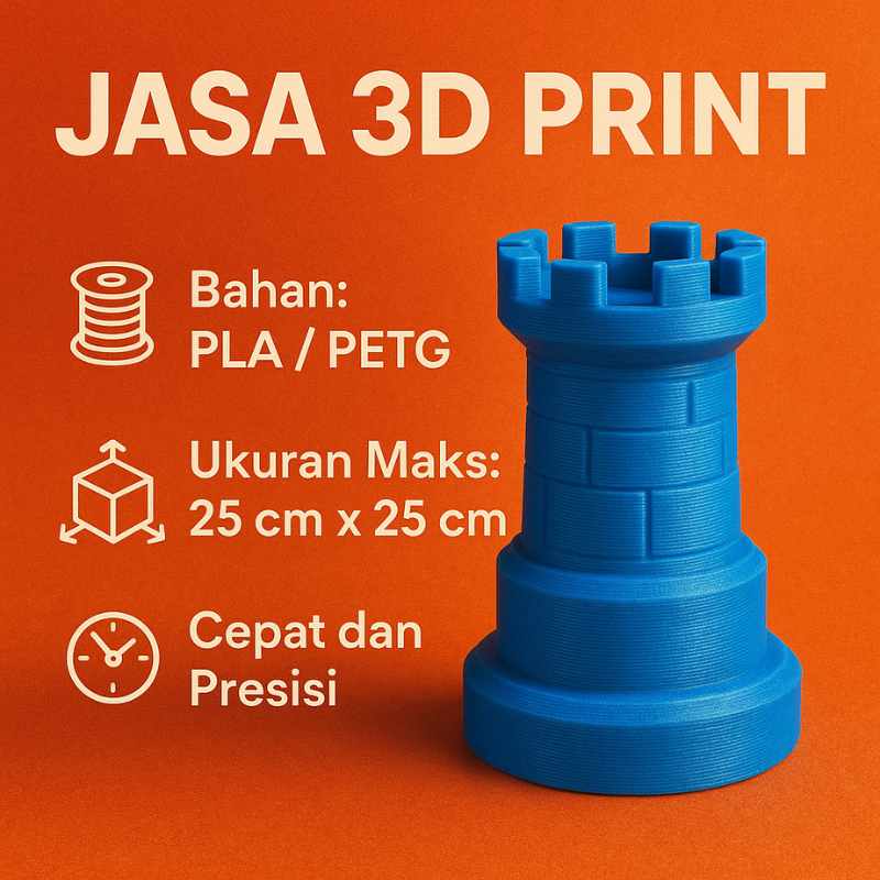 Jual Jasa 3D Print Bambu Lab A1 | Cetak STL 3MF Custom | Cepat ...