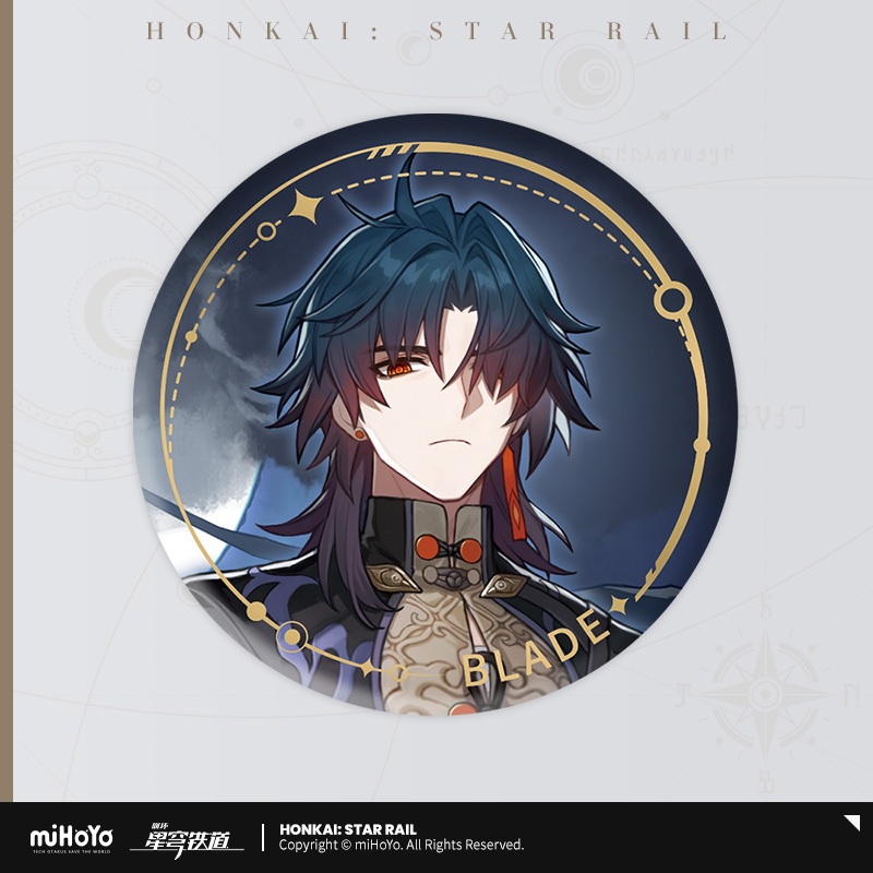 Jual HSR OFC - Blade Badge - Badge Honkai Star Rail Merchandise - HSR ...