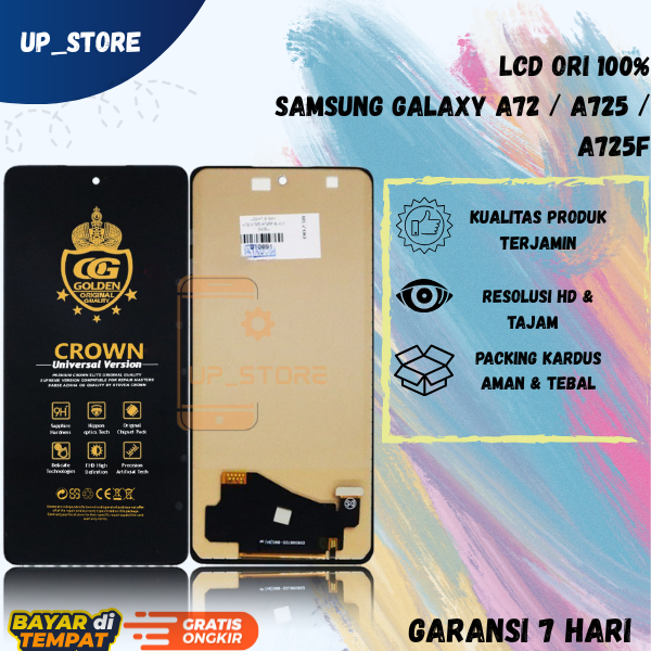 Jual LCD TOUCHSCREEN SAMSUNG GALAXY A72 / A725 / A725F ORIGINAL FULLSET ...