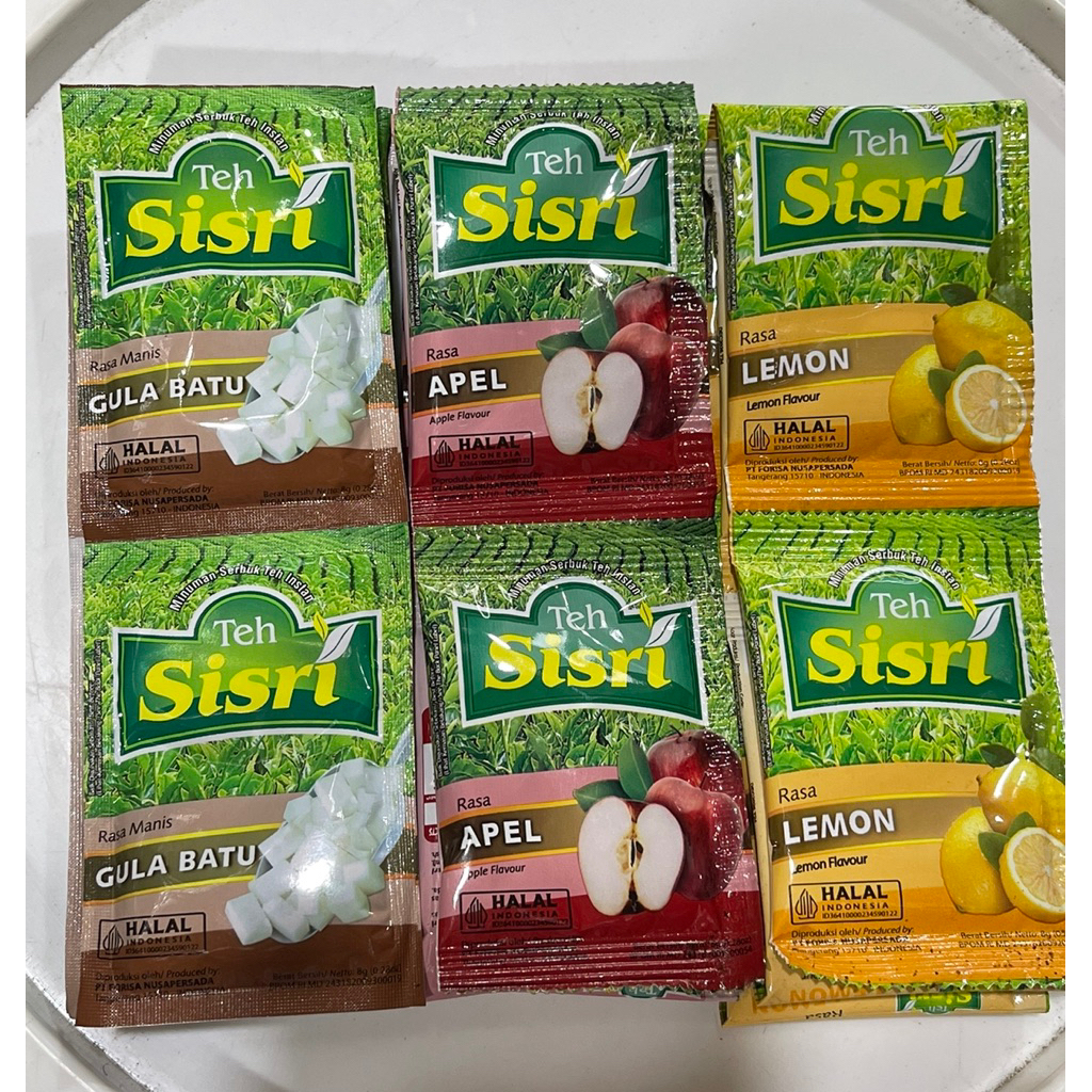 Jual Teh sisri renceng (10 sachet ) | Shopee Indonesia