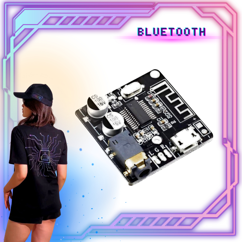 Jual Audio Bluetooth Receiver Module - 5.0 - Digibot Official | Shopee ...