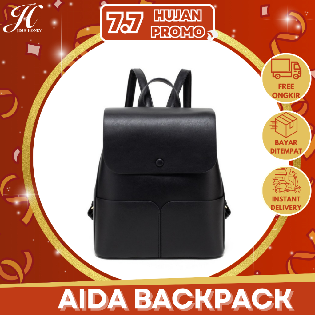 Jual JIMS HONEY TAS RANSEL WANITA AIDA BACKPACK LAPTOP KERJA SEKOLAH ...