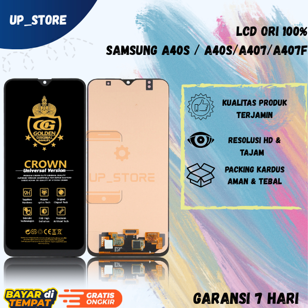 Jual LCD SAMSUNG A40S / TOUCHSCREEN SAMSUNG A40S/A407/A407F ORIGINAL ...