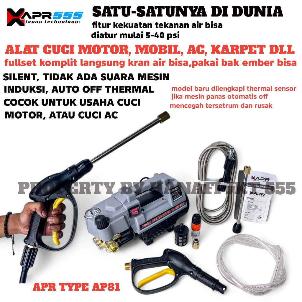 Jual FLASH SALE APR AP81 STEAM CUCI JET CLEANER semprot air taman bisa ...