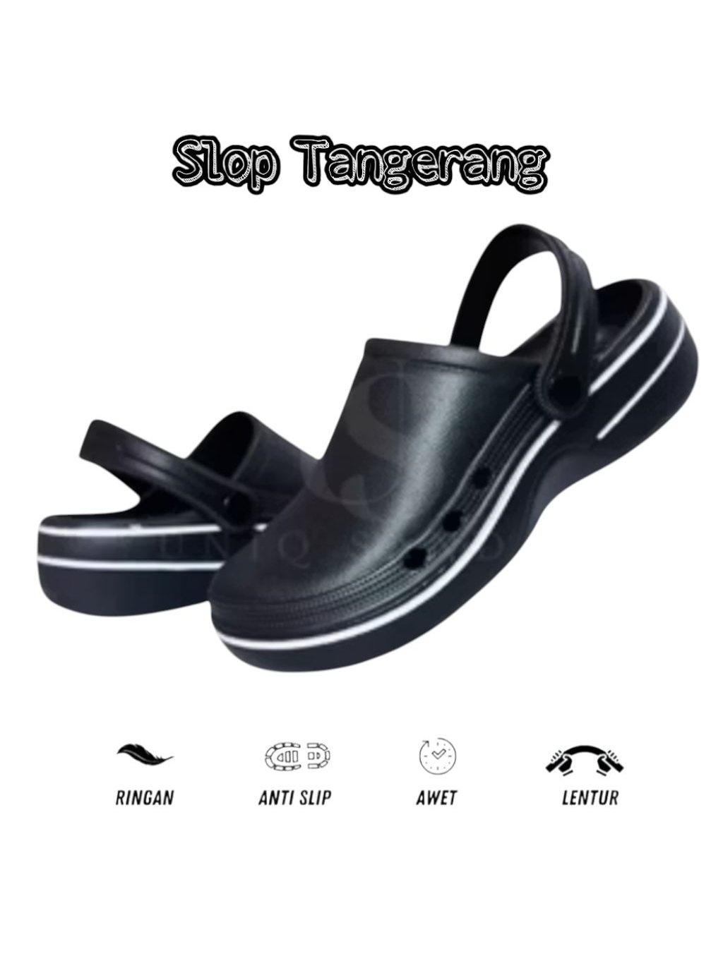 Jual Sandal baim kodok polos size 36-44 / sandal medis / sandal perawat ...