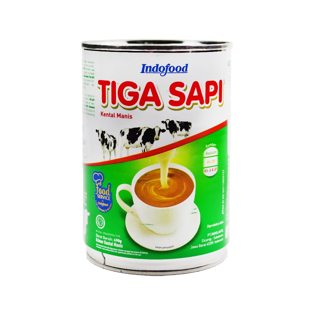 Jual Susu Tiga Sapi Putih 490gr Kaleng isi 48 pcs | Shopee Indonesia