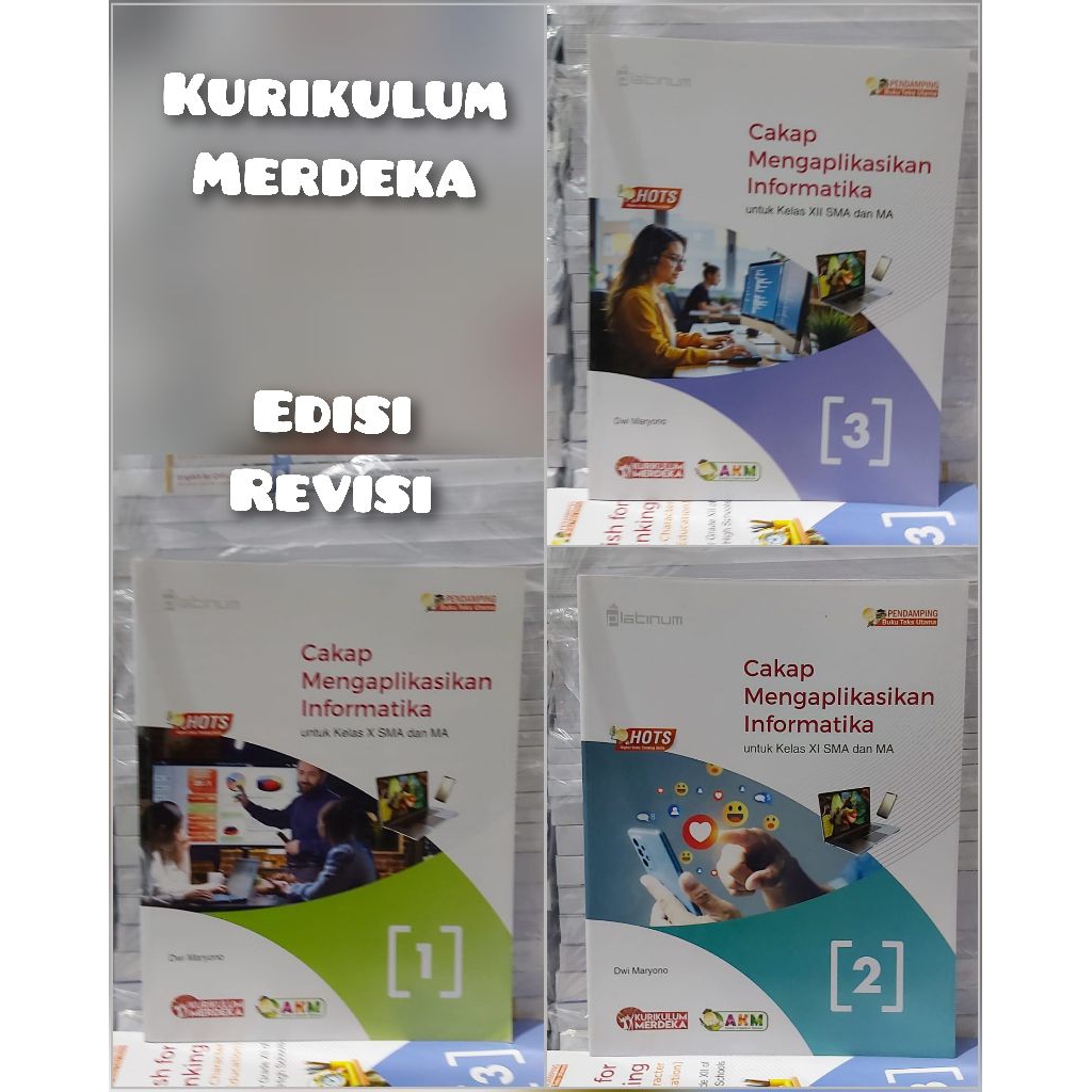 Jual Buku Informatika Kelas 10 , 11 , 12 / X , XI , XII SMA Kurikulum Merdeka Platinum | Shopee ...