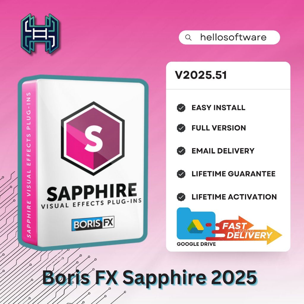 Jual (WIN/MAC) Boris FX Sapphire 2025.51 Full Version (Versi Terbaru) | Shopee Indonesia