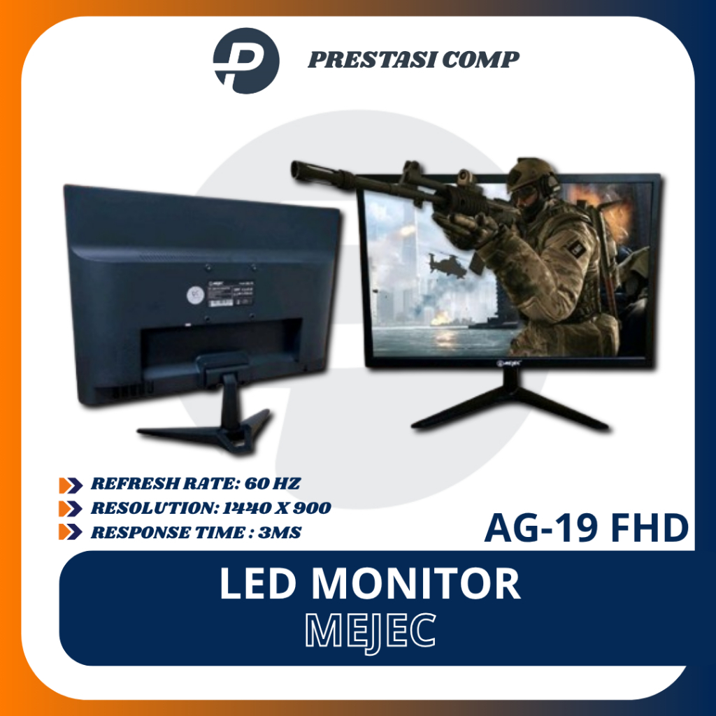Jual Monitor LED Mejec AG-19 19 Inch VGA HDMI Garansi Resmi Refresh ...