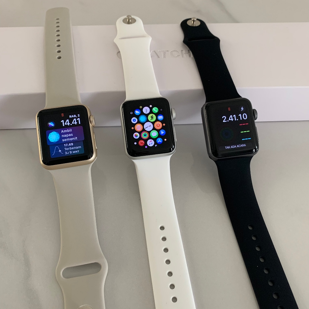 Jual Apple Watch/ Iwatch Series 1/2/3 38mm/42mm 7000 Gen 1 Second ...